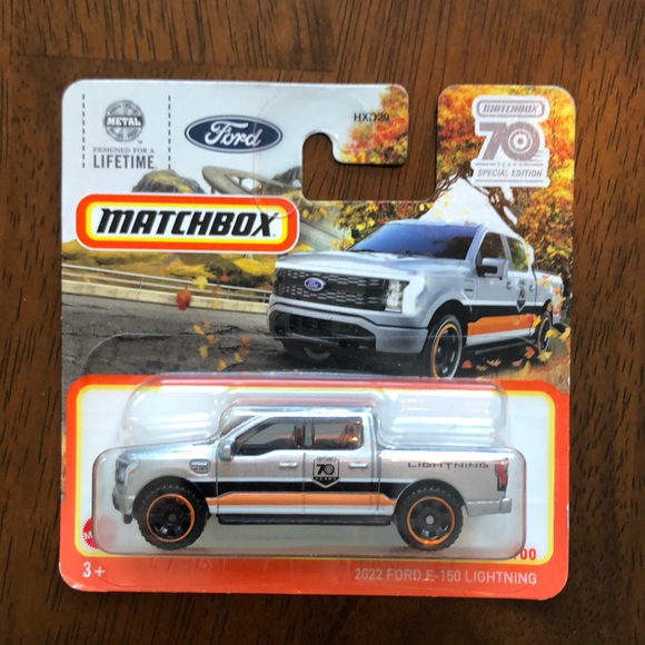 Mattel | Other | 222 Ford F50 Lightning Silver 70th Anniversary | Poshmark